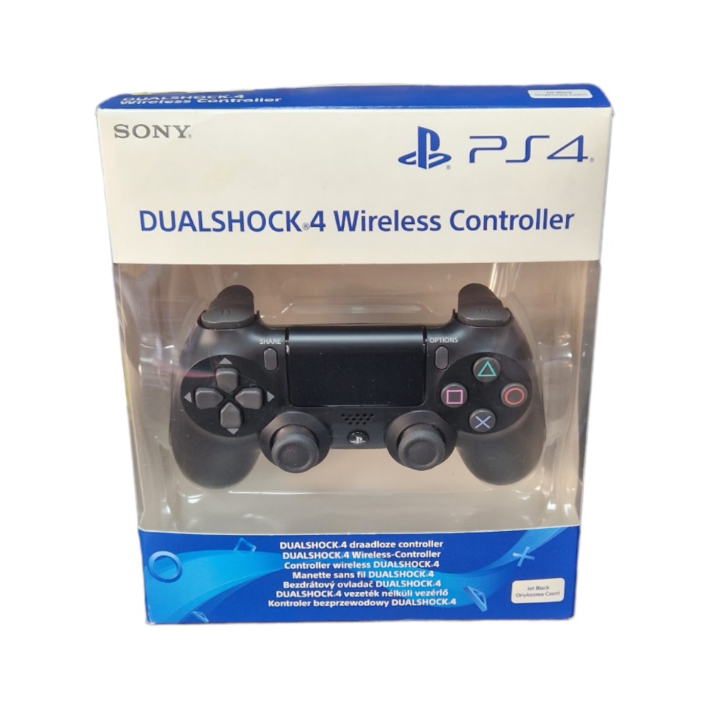 New PlayStation 4 Black Controller - Own4Less